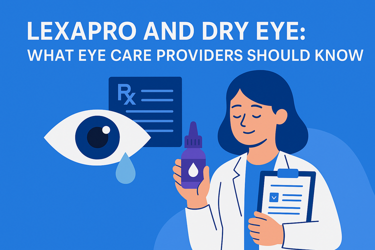 Lexapro and Dry Eye: What Eye Care Providers Should Know – Peeq Pro